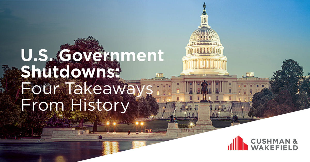 U.S. Government Shutdowns | US | Cushman & Wakefield