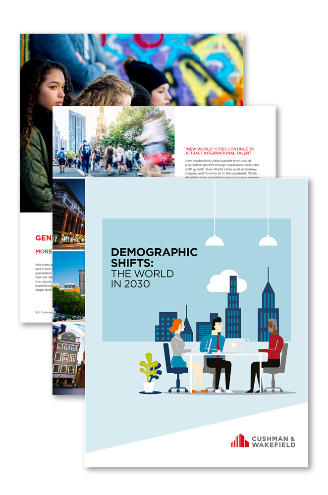 Demographic Shifts: The World in 2030 | Research | Cushman & Wakefield